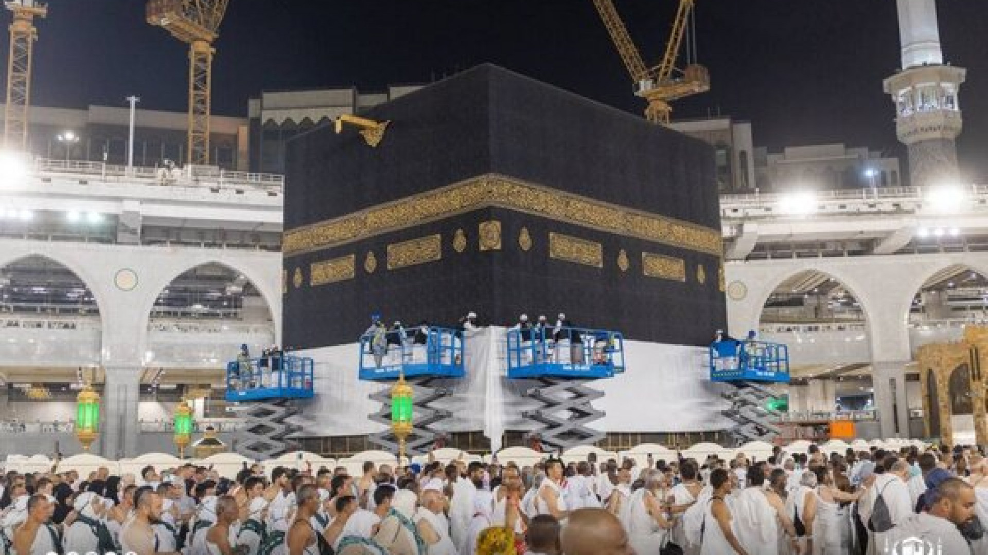 Hajj 2023: levantan la kiswa de la Kaaba en medio de la llegada de los ...